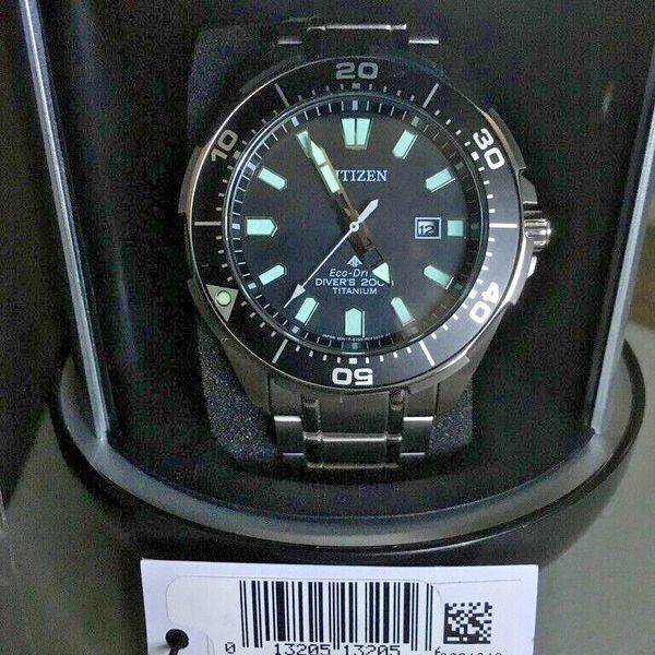 Citizen Men's Promaster Eco-Drive Super Titanium Watch - BN0200-81E ...