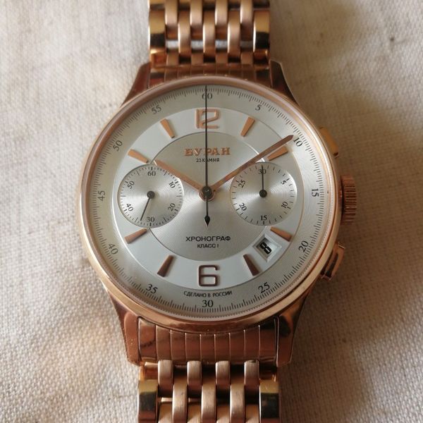 POLJOT 'BURAN' Russian chronograph, 3133 - $350 | WatchCharts Marketplace