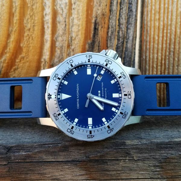 FS: Obris Morgan Aegis - Blue Dial | WatchCharts Marketplace