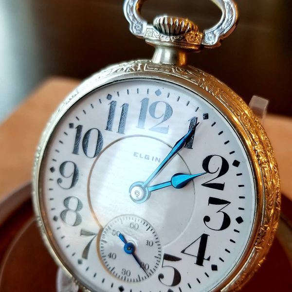 FS: 1920's Elgin "Father Time" 14K Gold Filled Pocket Watch - Beautiful ...