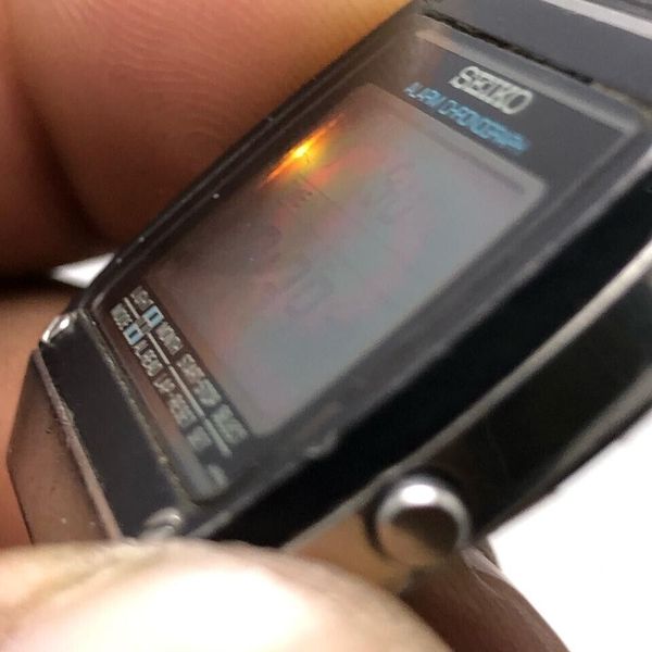 Vintage Seiko A359-4000 Alarm Chronograph Digital Men's Wristwatch ...