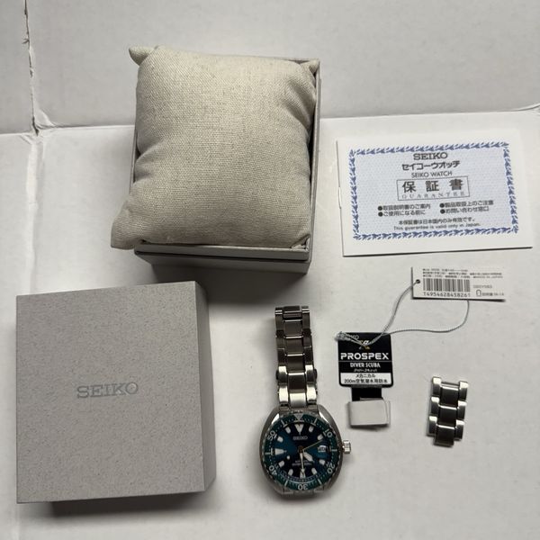 SEIKO PROSPEX SBDY083 Green Mini Turtle Mechanical Auto | WatchCharts ...