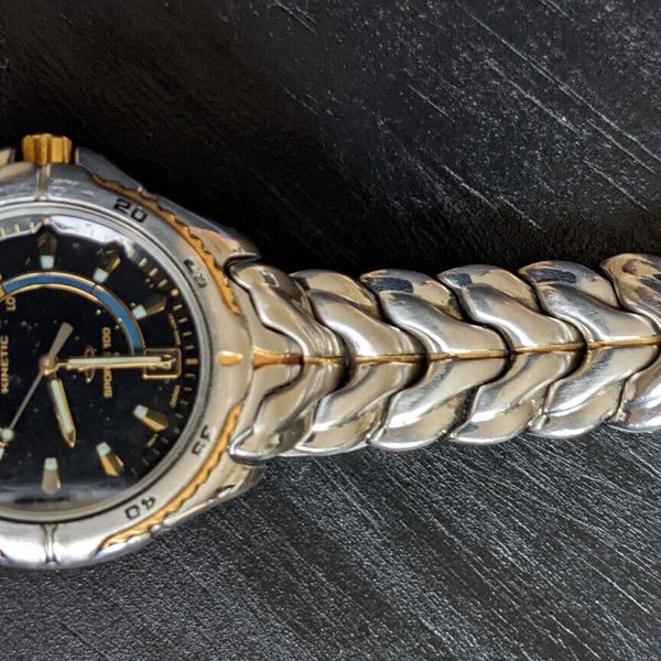 Vintage Seiko Kinetic Sport 100 5M42-OB09 Fine Working & Physical ...