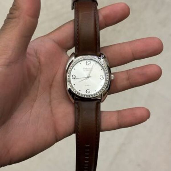 EMBASSY by GRUEN quartz Vintage Watch Brand New. New Leather Band New ...