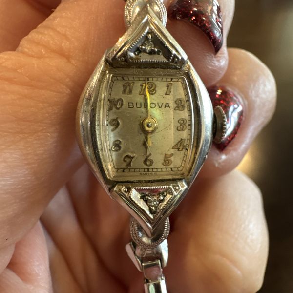VINTAGE! Bulova 1951 "Martha Washington" Ladies Watch 17 Jewels 2 ...