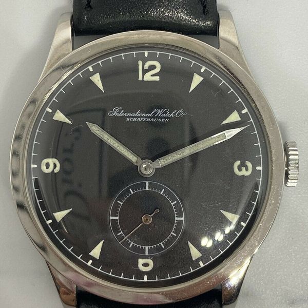 Vintage stainless steel Jumbo IWC calatrava caliber 83 | WatchCharts ...