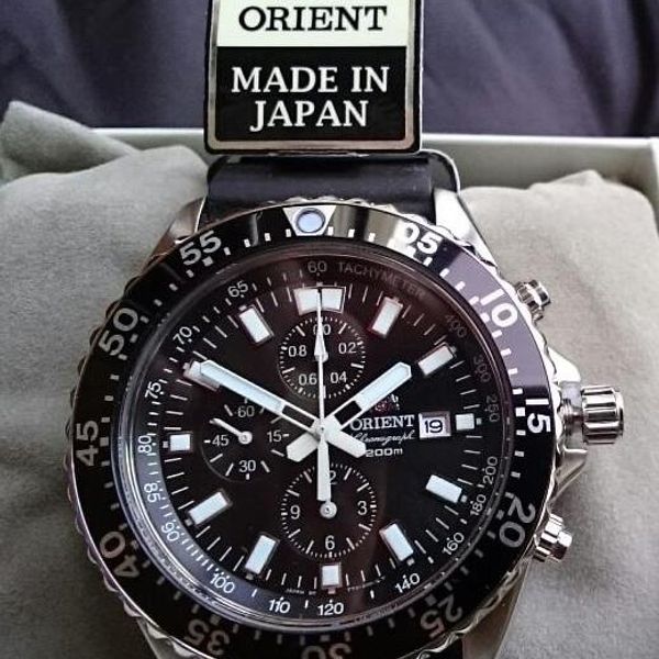 Brand New in Box Orient Captain Chronograph Divers 200m | WatchCharts ...