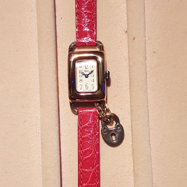 [WTS] Obrey Solid Silver Crocodile Leather Ladies Vintage Paris ...