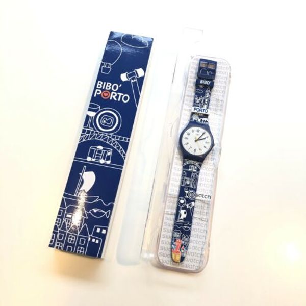 Swatch limited edition 12/185 SUOZ315SC Bibó Porto | WatchCharts ...