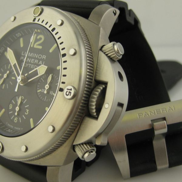 S:Panerai PAM 202 Luminor Slytech Chronograph | WatchCharts Marketplace