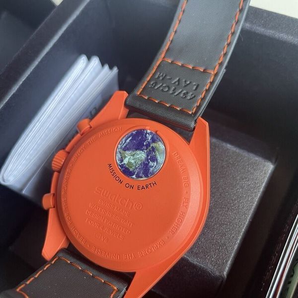 Swatch x Omega Moonswatch Mission To Earth LAVA Watch - With Box ...
