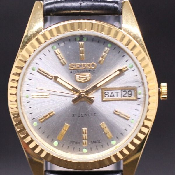 Vintage Seiko 5 "6309" 17 Jewels Automatic Day/Date Japan made Men's Watch. | WatchCharts ...
