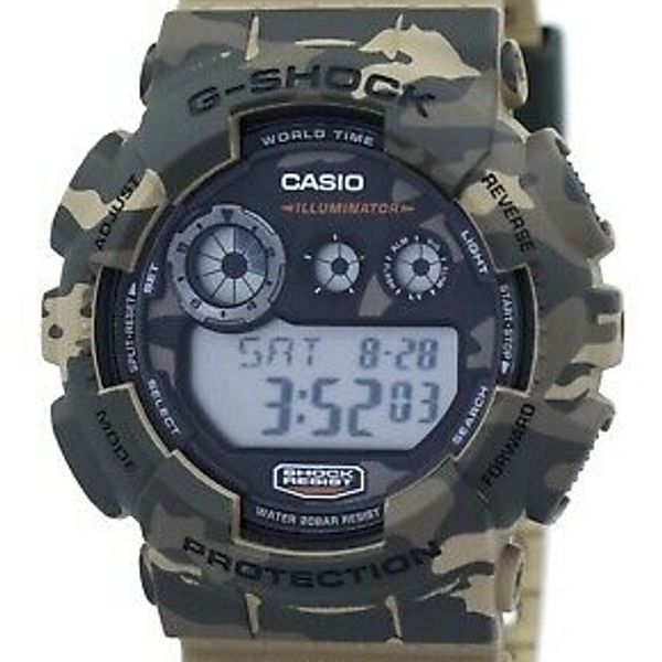 Casio G-Shock Digital Camouflage Series GD-120CM-5 GD120CM-5 Men's ...