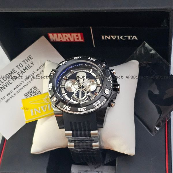 Invicta - Marvel - PUNISHER #2741 Skull Dial - Limited Edition mens ...