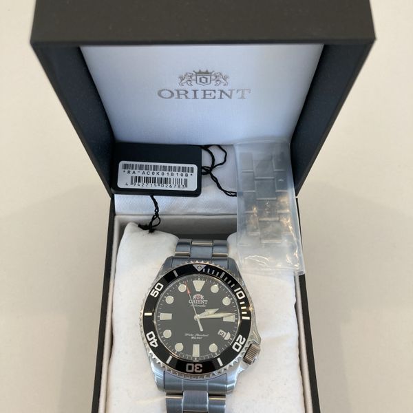 FS: Orient Triton RA-AC0K01B10B (aka Mini-Neptune) Black Dial - $150 ...