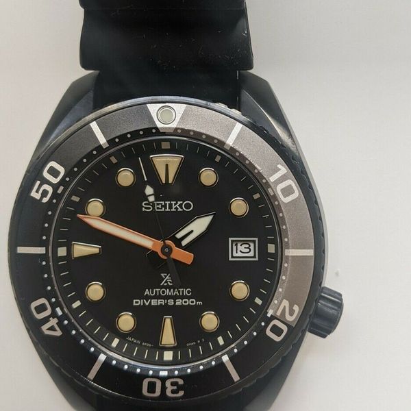 Seiko Prospex Men’s Automatic Sumo Black Series Limited Edition Watch ...