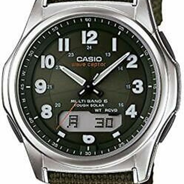 CASIO Wave Ceptor WVA-M630B-3AJF Atomic Radio Multiband 6 Tough Solar ...