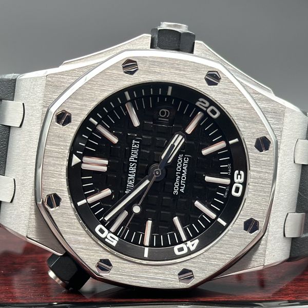 FS: Audemars Piguet Royal Oak Offshore. Diver. Black. Complete. 15703ST ...