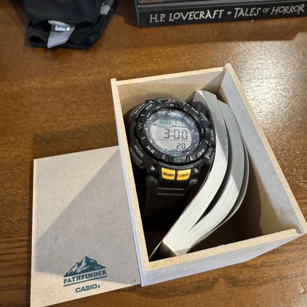 casio pathfinder solar watch | WatchCharts Marketplace