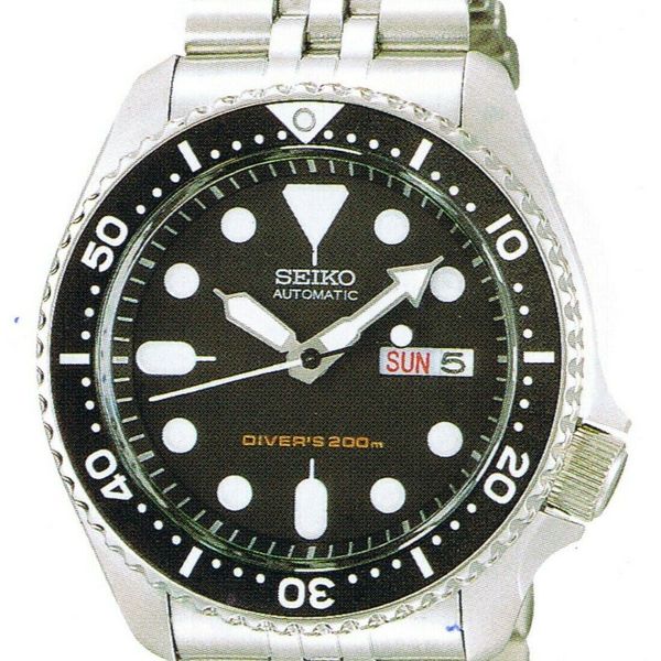 SEIKO 200M AUTOMATIC DIVERS WATCH SKX007K2 | WatchCharts Marketplace