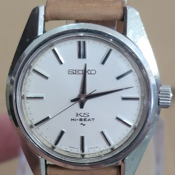 Vintage SEIKO Hand-Winding Watch/ KING SEIKO KS 45 25J SS Hi-Beat ...