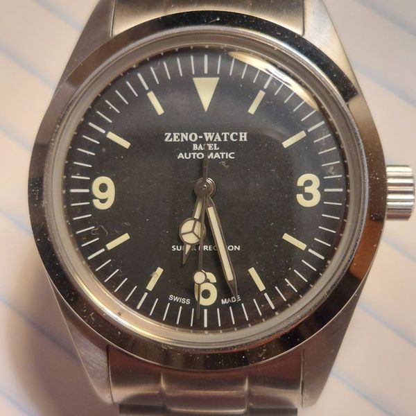 Zeno basel zex explorer 38mm | WatchCharts Marketplace
