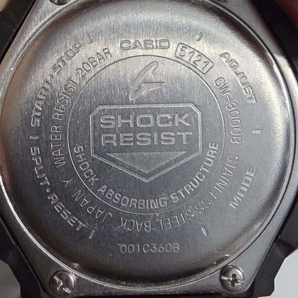 Casio G-Shock Gravitymaster GW-3000B â Tough Solar & Multi-Band 6 Pilot ...