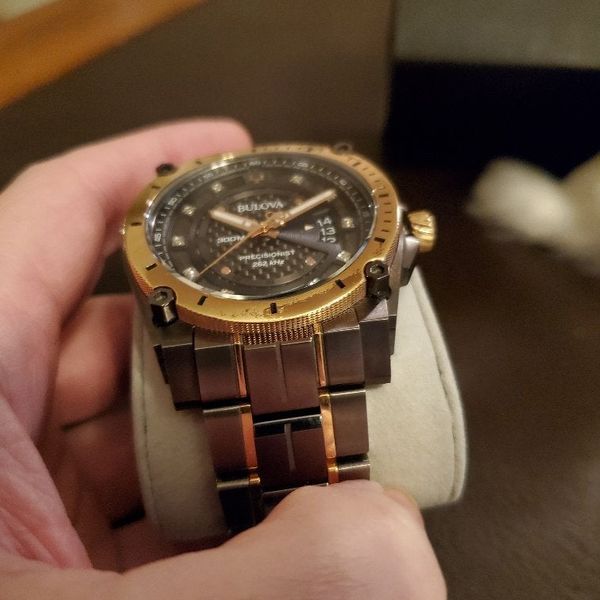 FS: Bulova Precisionist model 98D149. Icon Collection, 300m WR, Grey ...