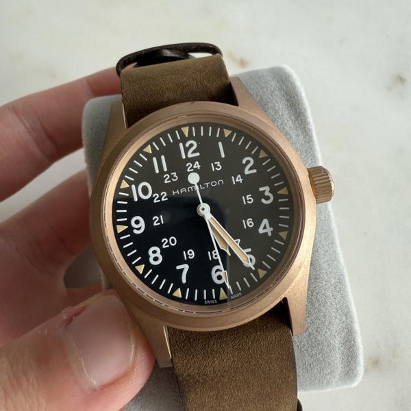 [WTS] Hamilton Khaki Field Mechanical Bronze 38mm (full set ...