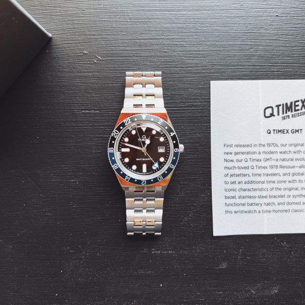 [WTS] Q Timex GMT - Uncrate “Batman” Edition | WatchCharts Marketplace