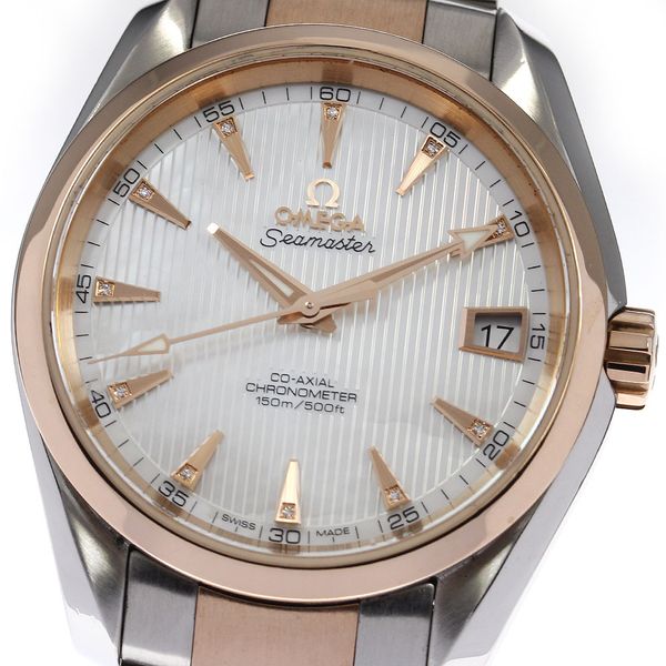 ★With box and paper [OMEGA] Omega Seamaster Aqua Terra Co-Axial ...