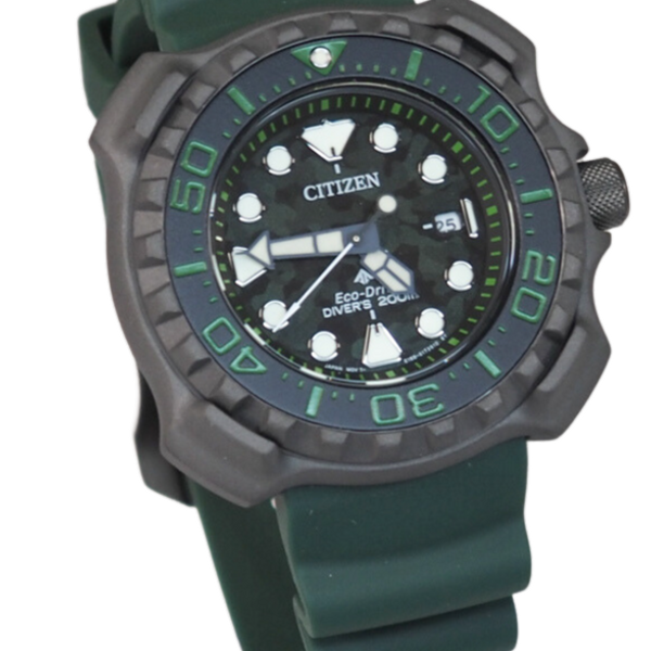 Citizen (BN0228-06W) Promaster Marine Diver Eco-Drive Titanium Dark ...