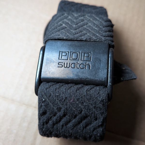 Vintage 1991 Pop Swatch Roman Numerals Swiss Made Quartz Watch ...