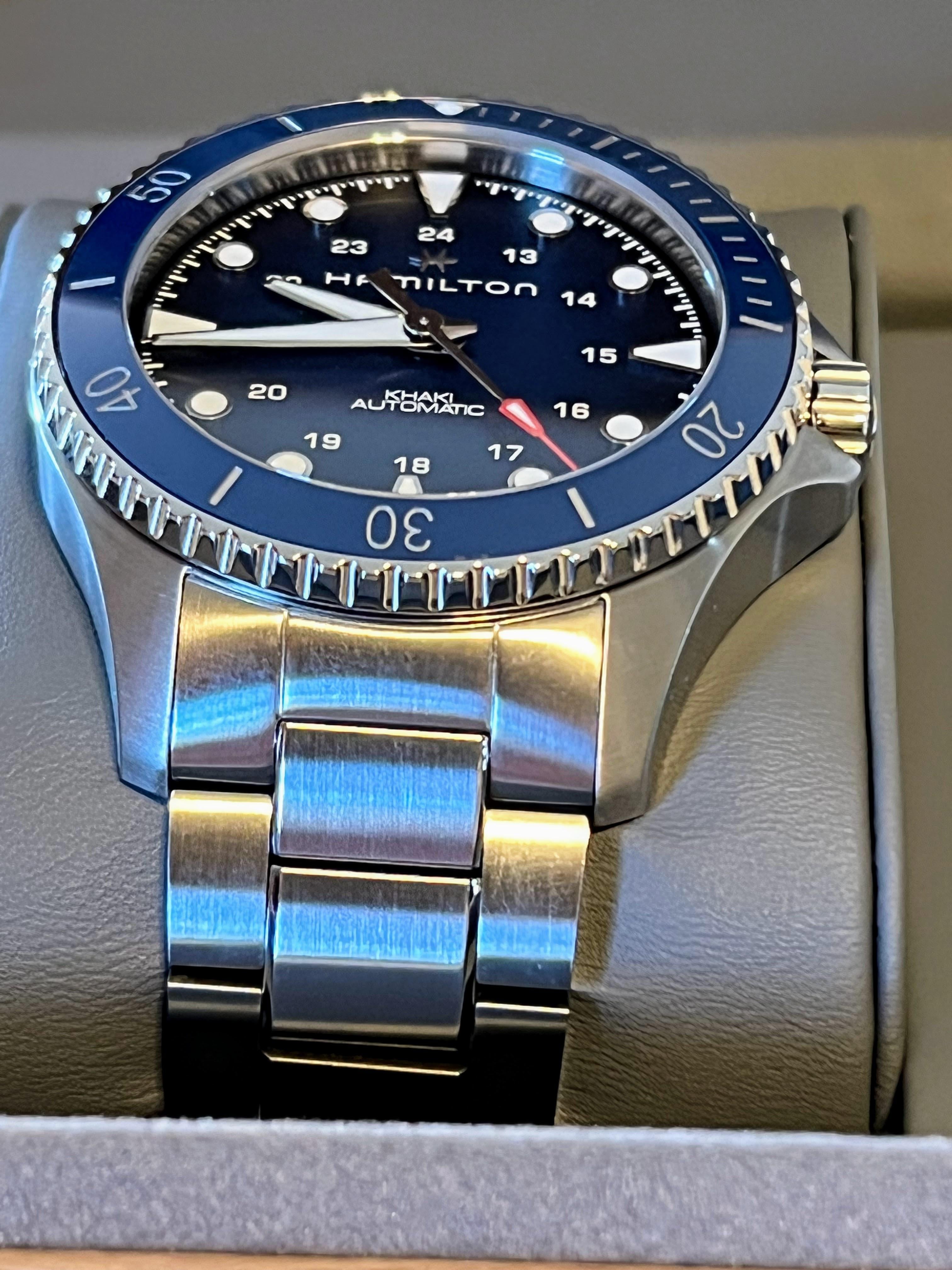 [WTS] Hamilton Khaki Navy Scuba 43 (H82505140) MINT! FS | WatchCharts
