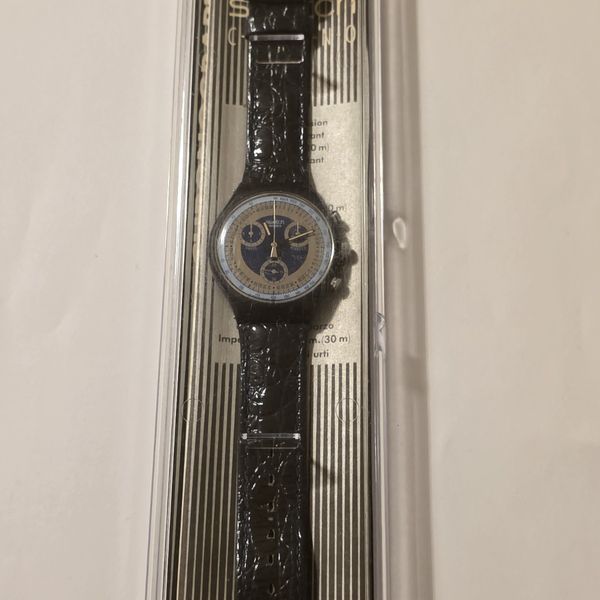 Swatch Silver Star Chronograph Swiss Made Quartz Men's Watch ...