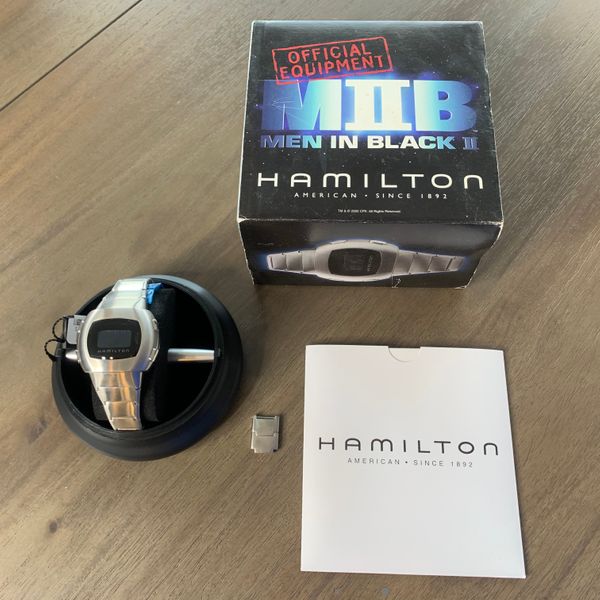 Hamilton Men In Black II H121138911 | WatchCharts