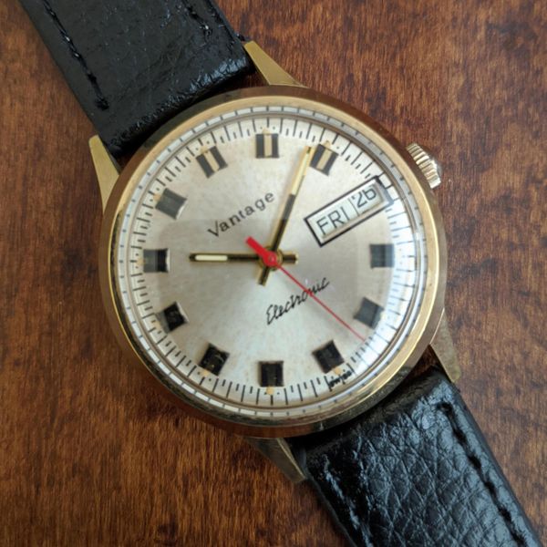 [WTS] Vintage Hamilton VANTAGE Electronic Day/Date, Swiss ESA 9158 ...