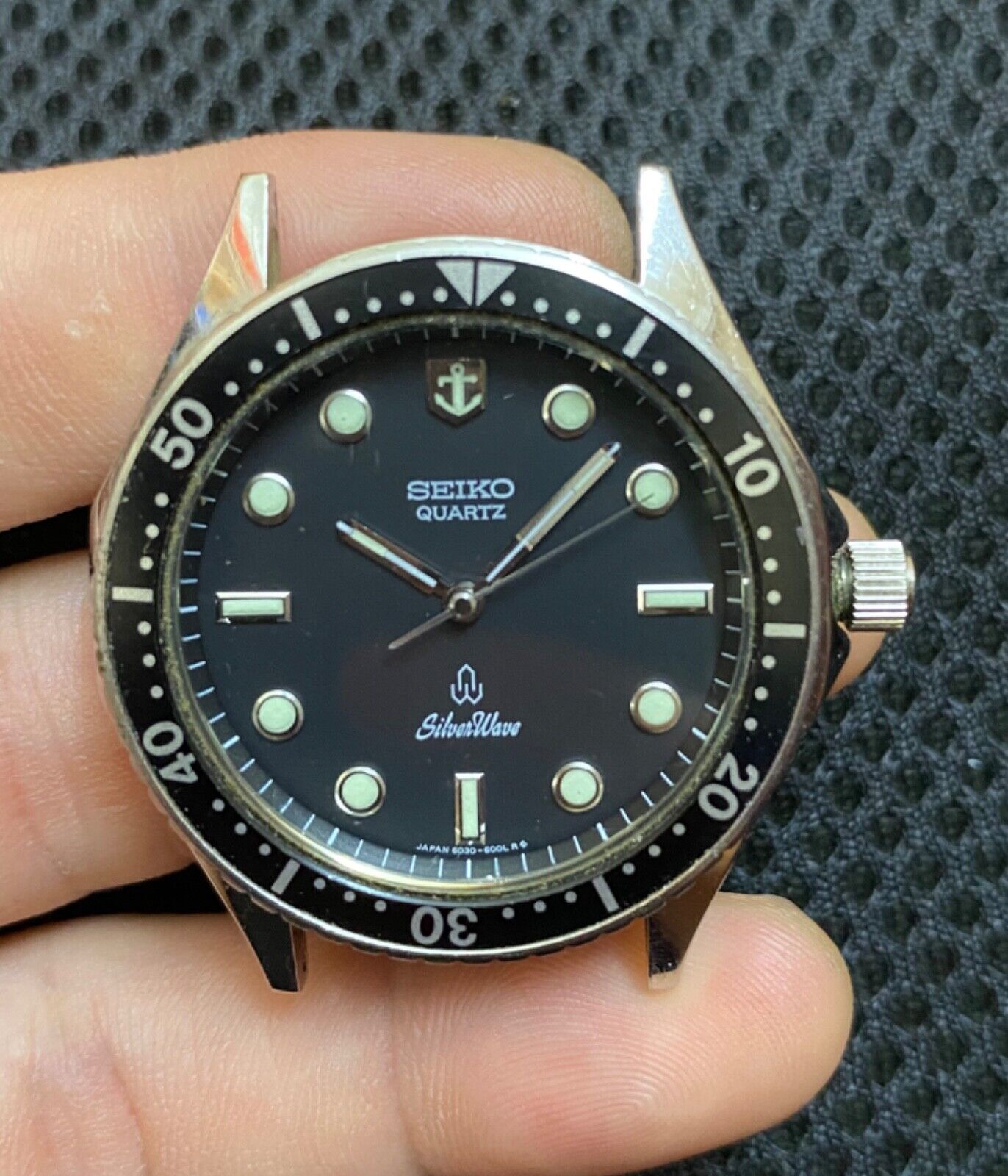 vintage Seiko Diver quartz silverwave marine 6030-6000 | WatchCharts ...