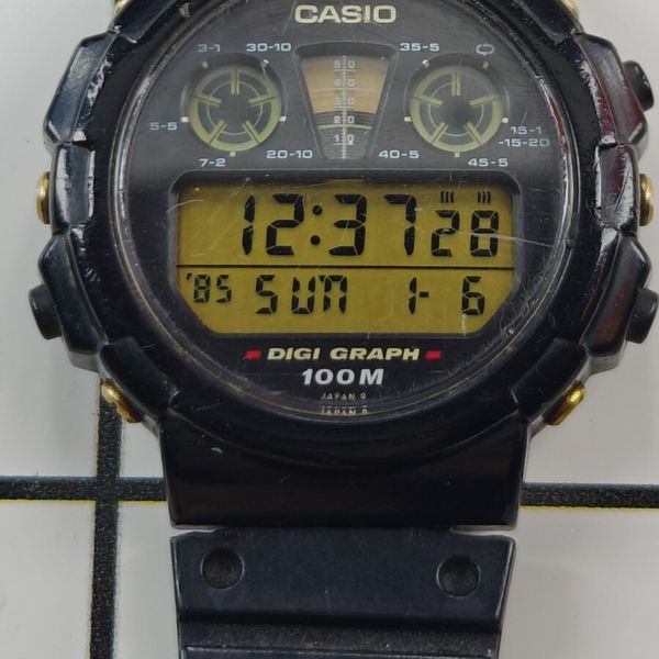 Vintage Casio DGW-30 Digi-Graph Watch from the 1990s | WatchCharts ...