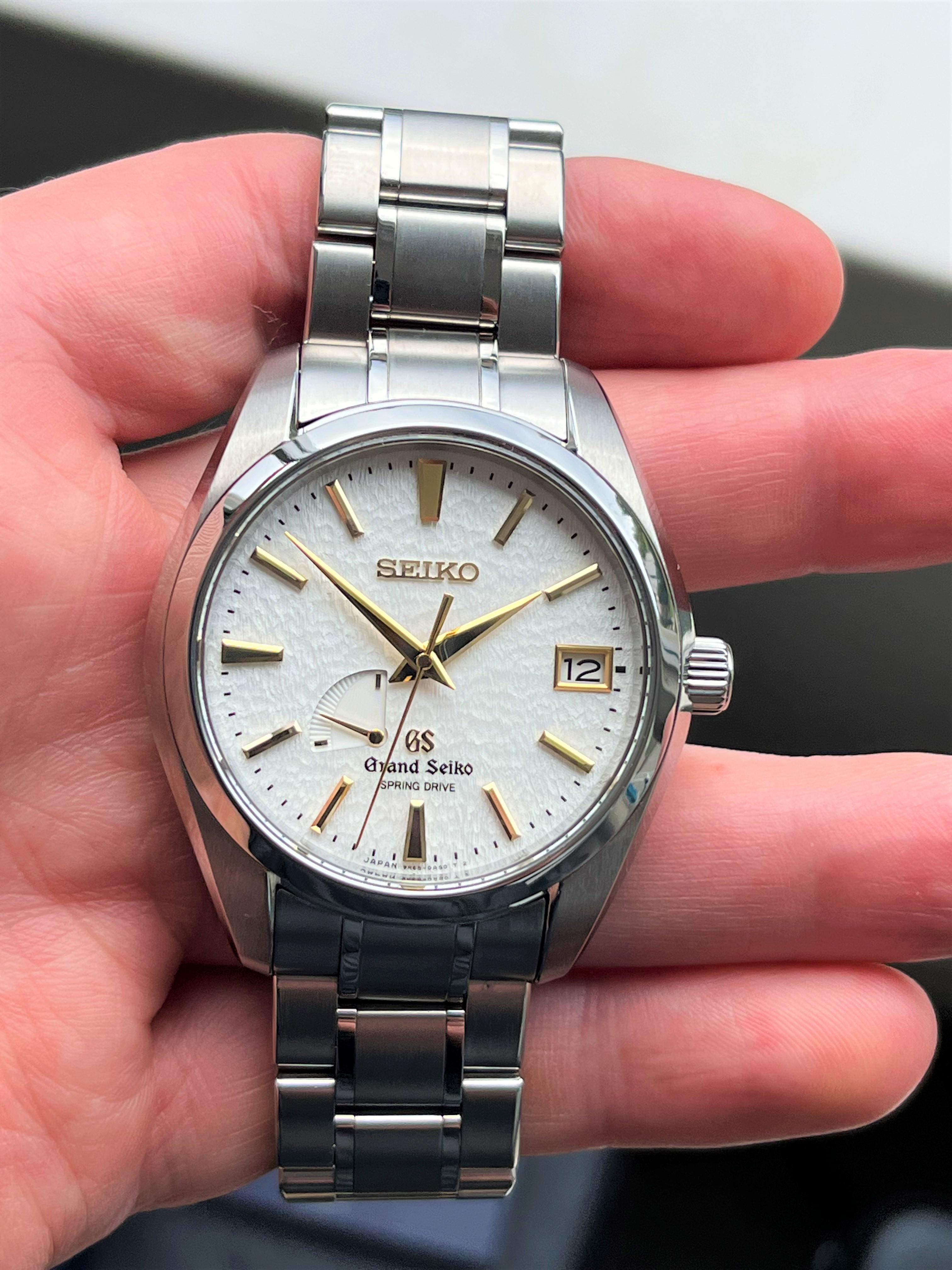 [WTS] Grand Seiko Gold Snowflake - Full Set | WatchCharts