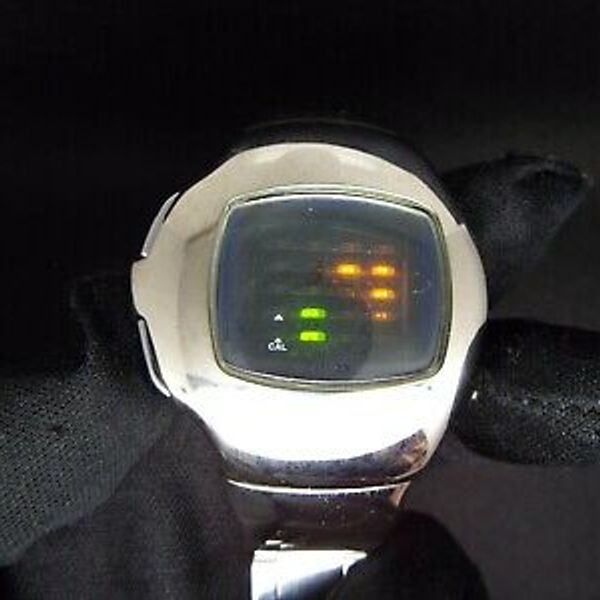 Ultra Rare Vintage Citizen 1481010 INDEPENDENT LED ABACUS Digital Watch ...