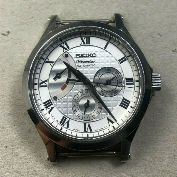 SEIKO PREMIER AUTOMATIC Calibre 6R20A date and day display Ref. 6R20 ...