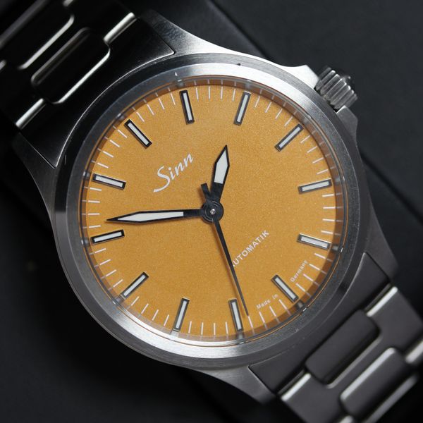 [WTS] Sinn 556 Citrine Yellow LE 2022 (H Link Bracelet + OEM Leather ...
