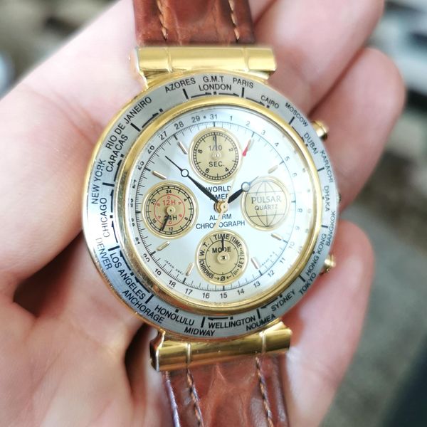 [WTS] Seiko Pulsar world time quartz | WatchCharts Marketplace