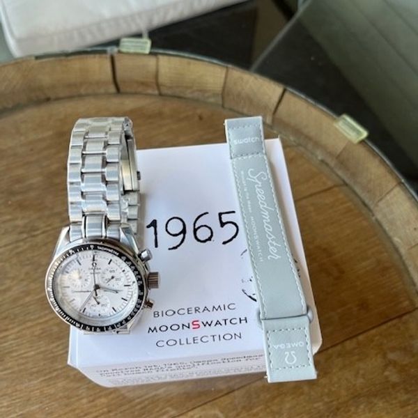 OMEGA x Swatch MoonSwatch "1965" Speedmaster Stainless Metal Case ...