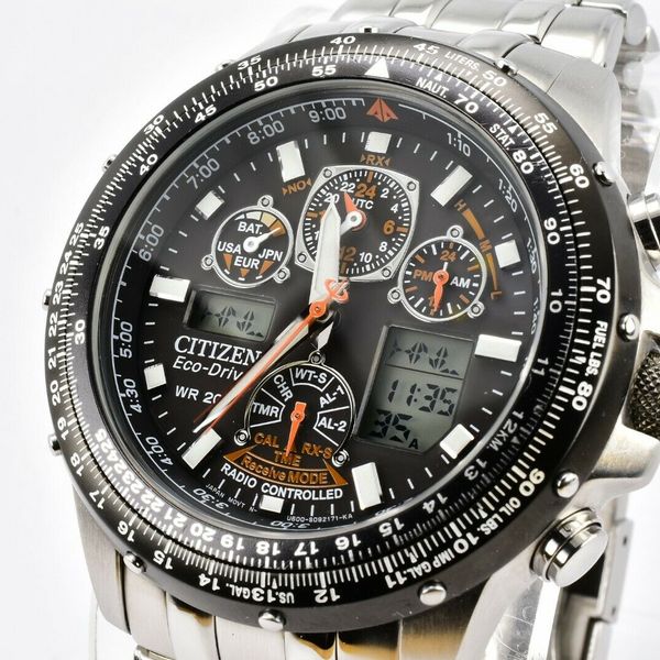 Citizen Eco-Drive Skyhawk A-T, U600 movement - NIST atomic synchronized ...