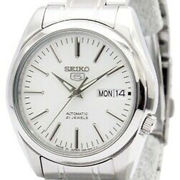 Seiko 5 Automatic 21 Jewels Japan Made SNKL41 SNKL41J1 SNKL41J Men's ...