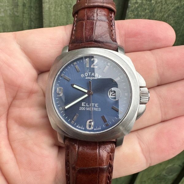 GENTS ROTARY ELITE 200 METRES WATCH | WatchCharts Marketplace