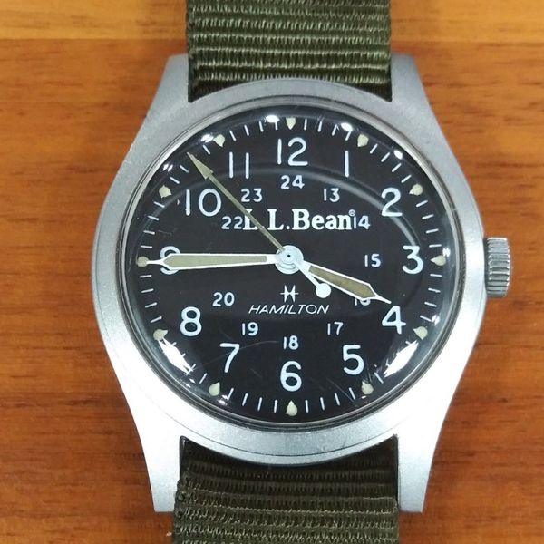 FS: Very Nice Iconic L.L. Bean Hamilton 9219 Manual Wind | WatchCharts ...