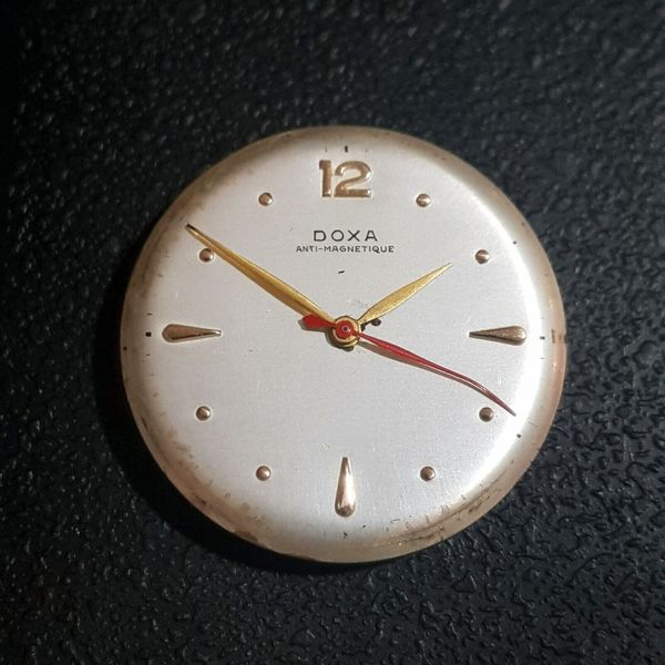 Vintage Doxa Antimagnetic watch movement cal 11 1/2 1147 for watch ...